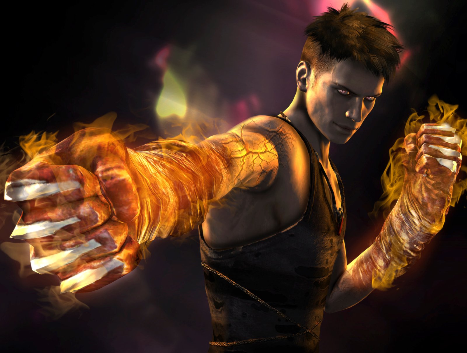 Devil May Cry Dante Men Magic Hands Games Warrior Dmc 3499x2647 ...