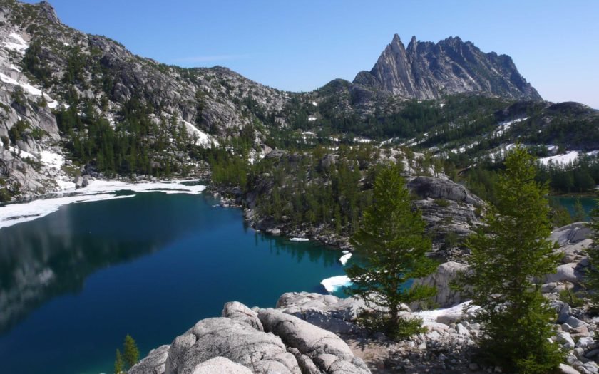 The Enchantments Region Alpine Lakes Wilderness Area Of Washington ...
