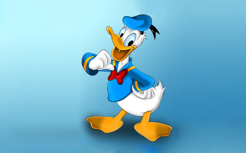 Donald Duc Hero Cartoon World Of Walt Disney постер Wallpaper HD ...