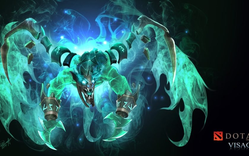 Visage Dota 2 Heroes Game Wallpaper Hd 1920×1080 : Wallpapers13.com