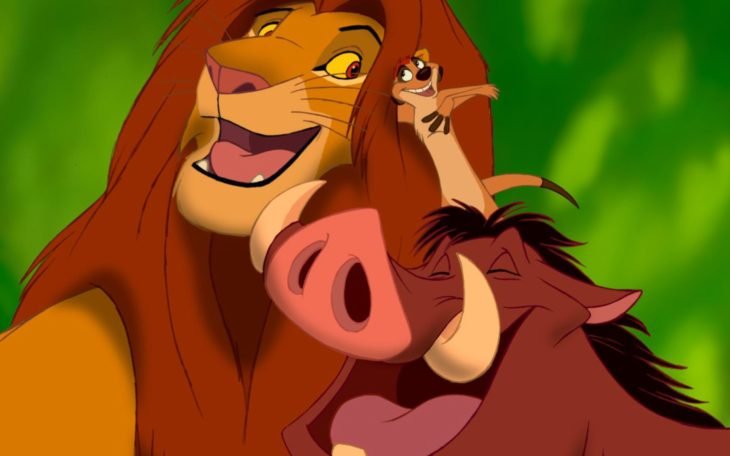 Cartoons Disney The Lion King African Oasis Simba Timon And Pumbaa Best ...