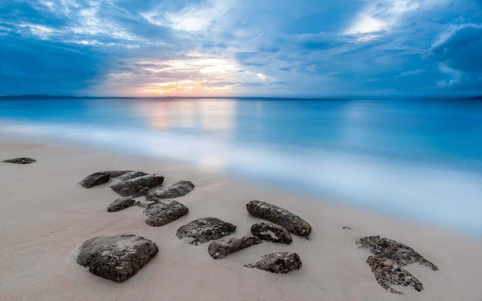 Sunrise Peninsula Samaná Dominican Republic Sandy Beach Rocks Sea ...