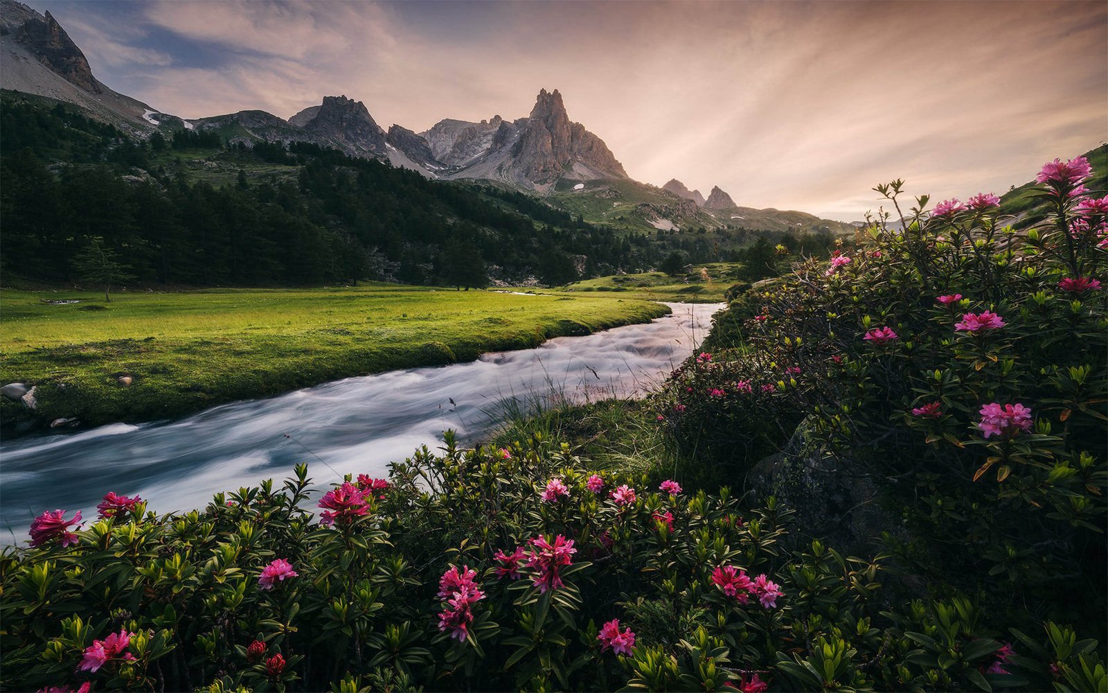 Vallée De La Clare Is A Scenic Valley In The French Alps Near ...